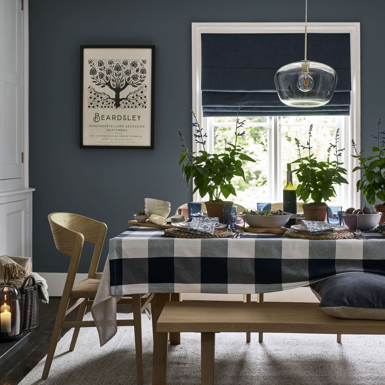 Blue dining room ideas: this classic colour serves up style | Ideal Home
