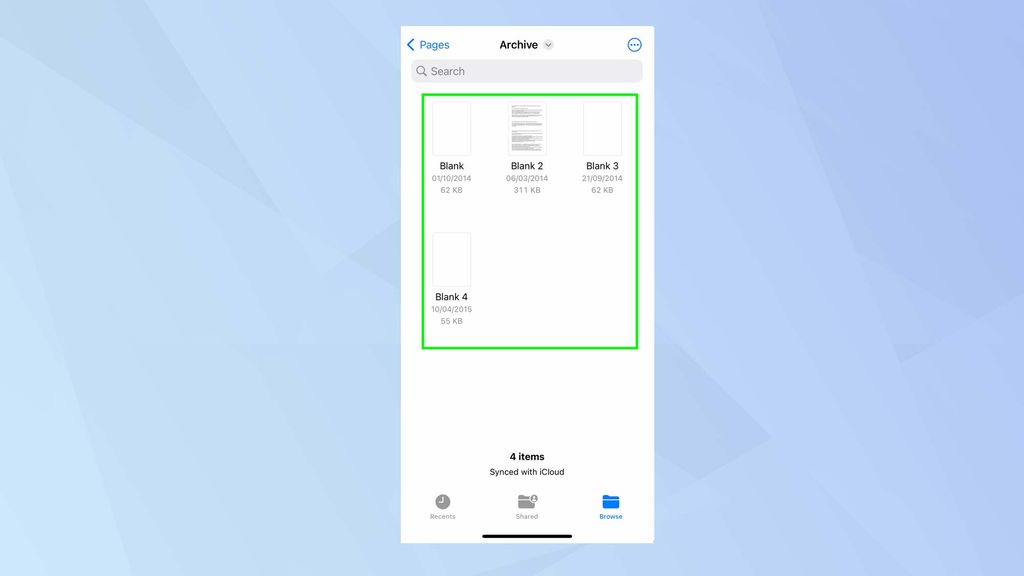How to create and open zip files on iPhone | Tom's Guide