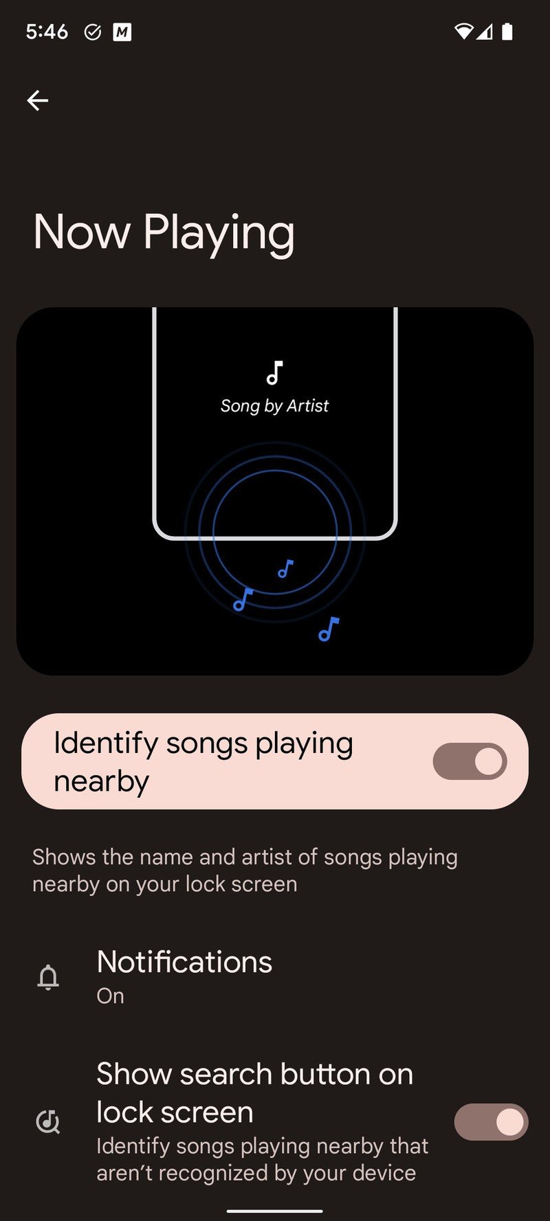 How to set up the Now Playing feature on a Google Pixel | Android Central