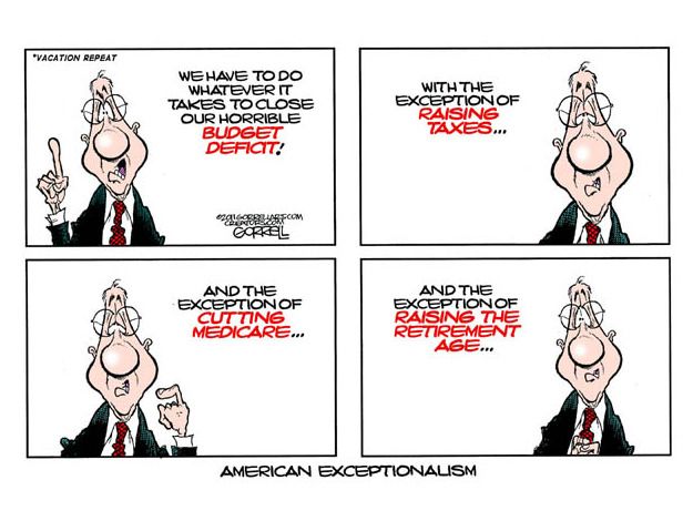 Political cartoon deficit social security | The Week