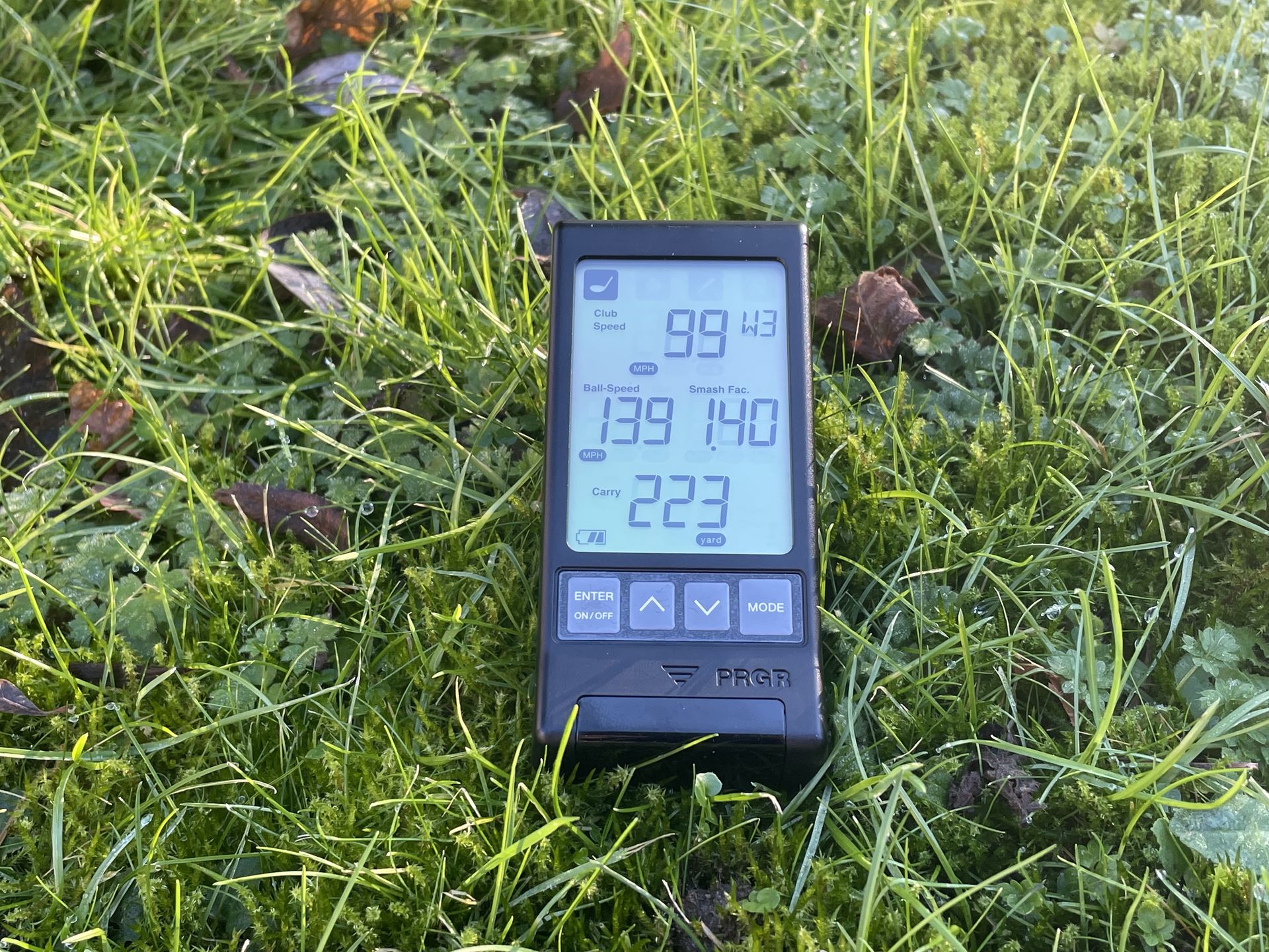 PRGR Portable Launch Monitor Review | Golf Monthly