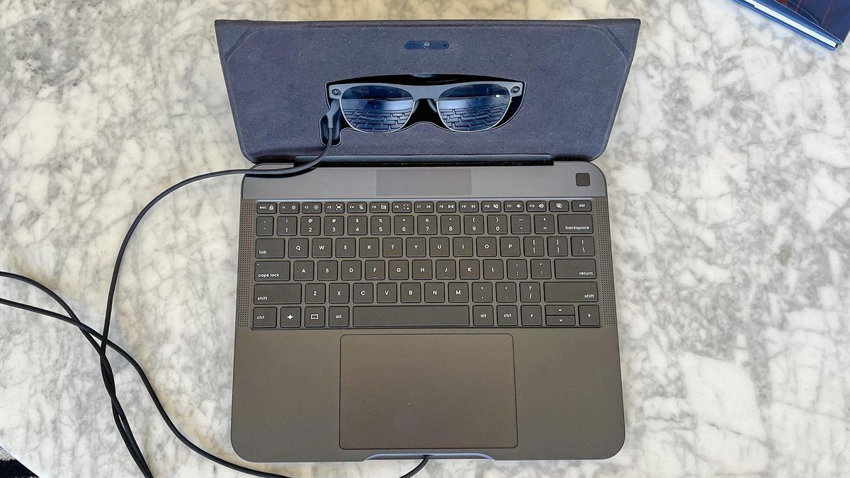 Spacetop G1 hands-on review: The world's first screen-free AR laptop | Tom's Guide