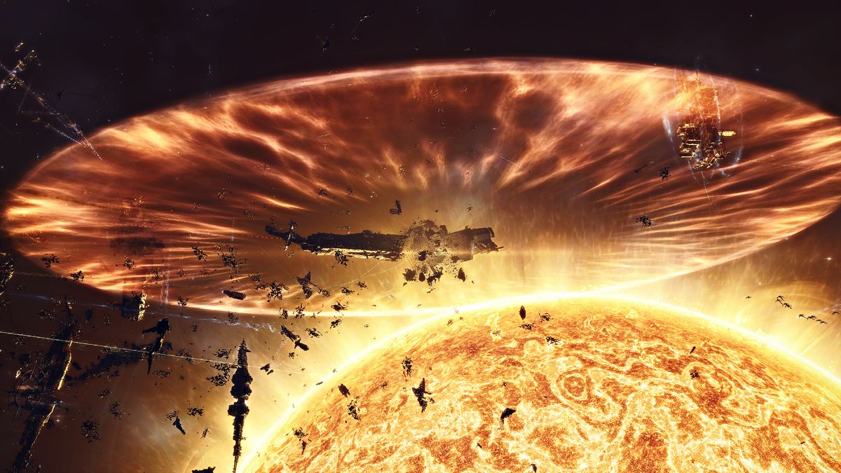 Thousands of EVE Online players go to war in celebration of this ...