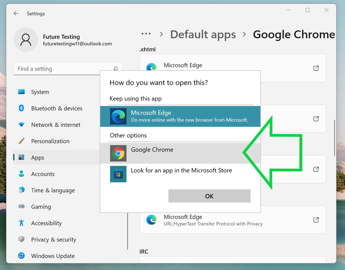 How to change the default browser in Windows 11 | Tom's Guide