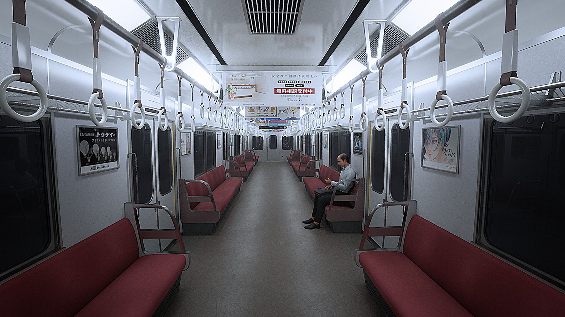 Here's a little psych-horror game set on a running subway train that ...