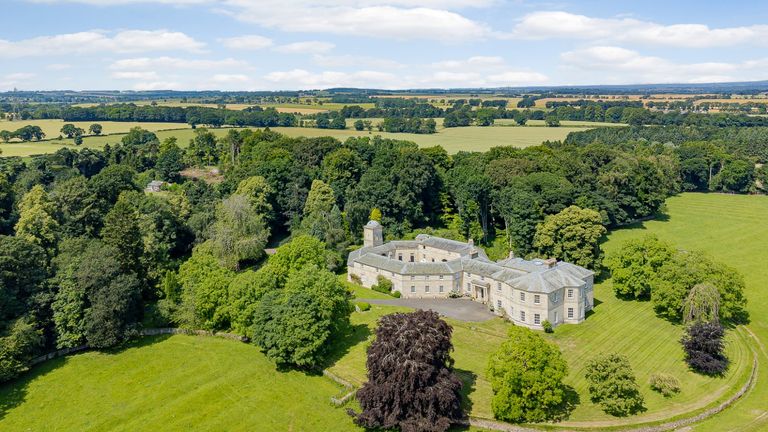 A magnificent Grade I listed house in Northumberland that 'retains the ...