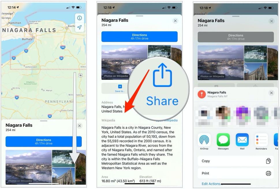 How to share location and directions with Maps for iPhone and iPad | iMore