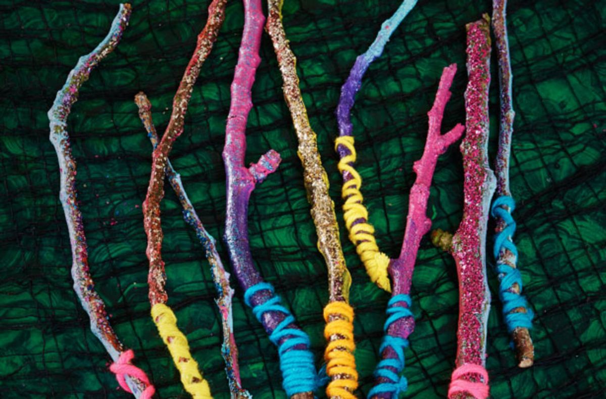 Homemade wizard wands | GoodtoKnow