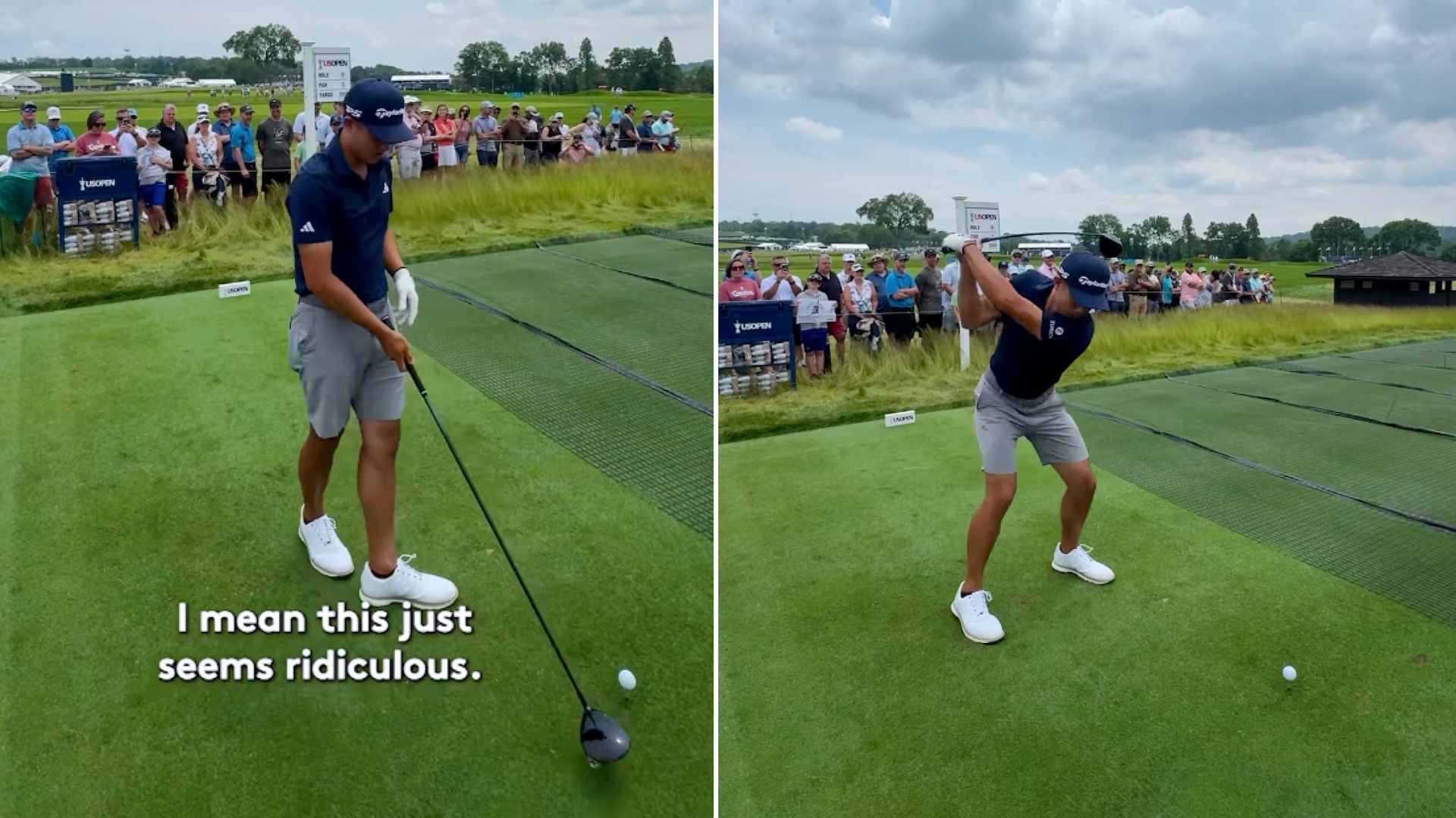 ‘I Mean This Just Seems Ridiculous’ - Watch Collin Morikawa Hit Driver ...
