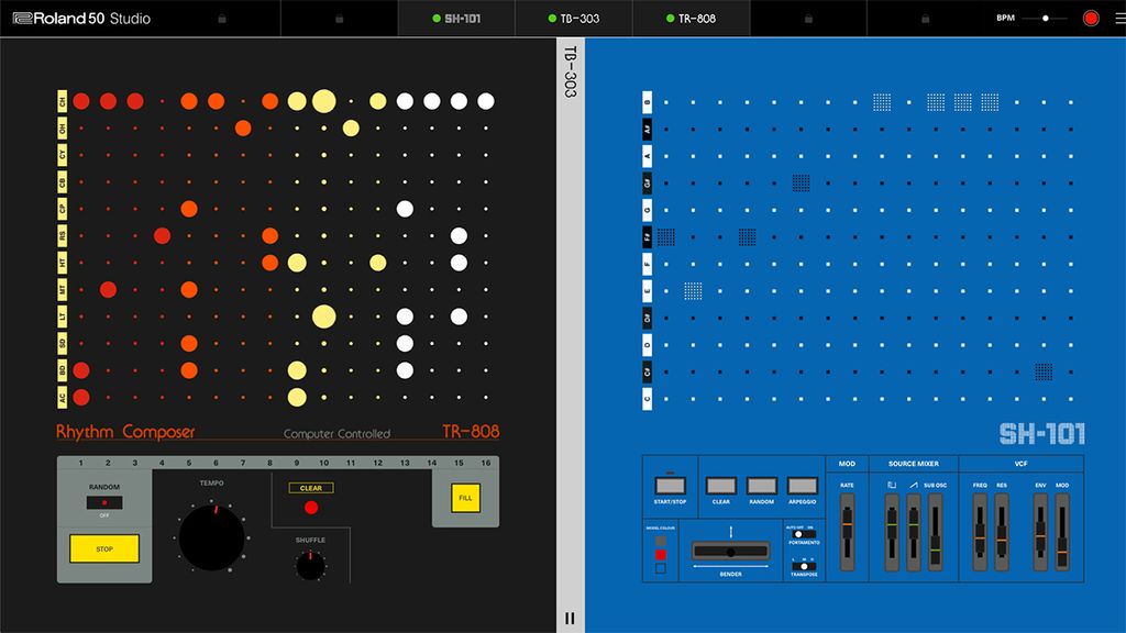 Roland50 Studio packs a TR-808, TB-303 and SH-101 into a free online ...