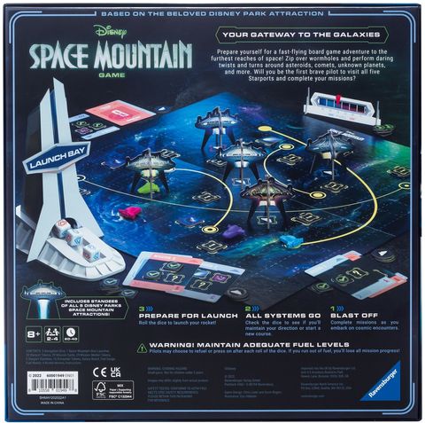 Buckle up for family board game night with new Disney’s 'Space Mountain ...