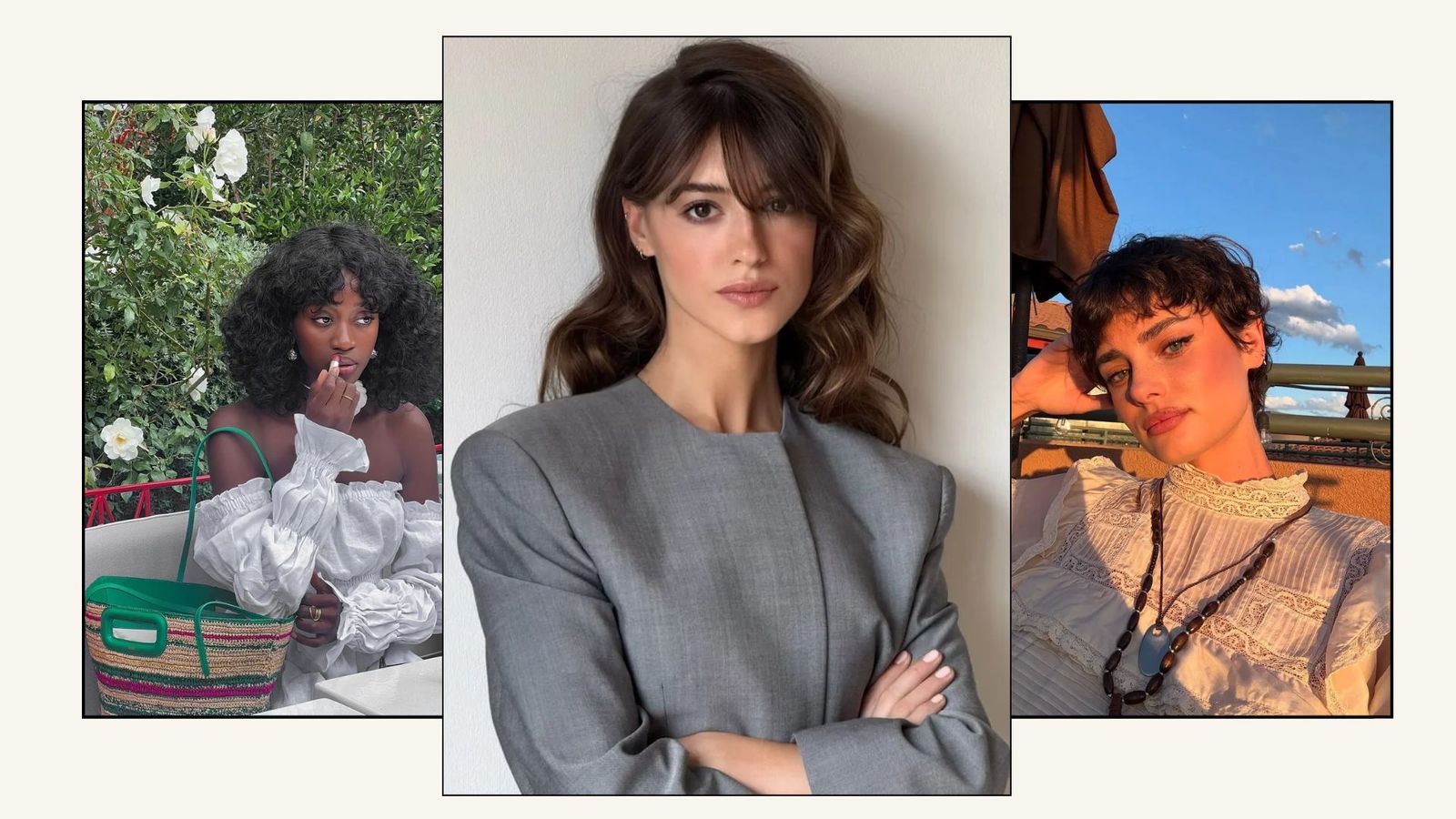 The Feathered Fringe Hairstyle Is Everywhere Right Now | Who What Wear