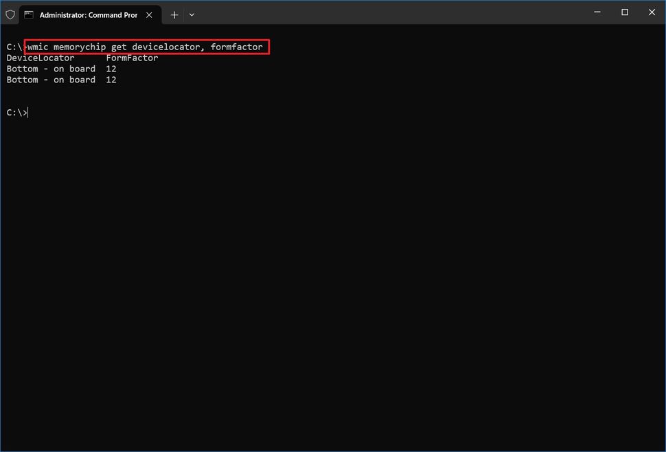 How to get full PC memory specs (speed, size, type, part number, form ...