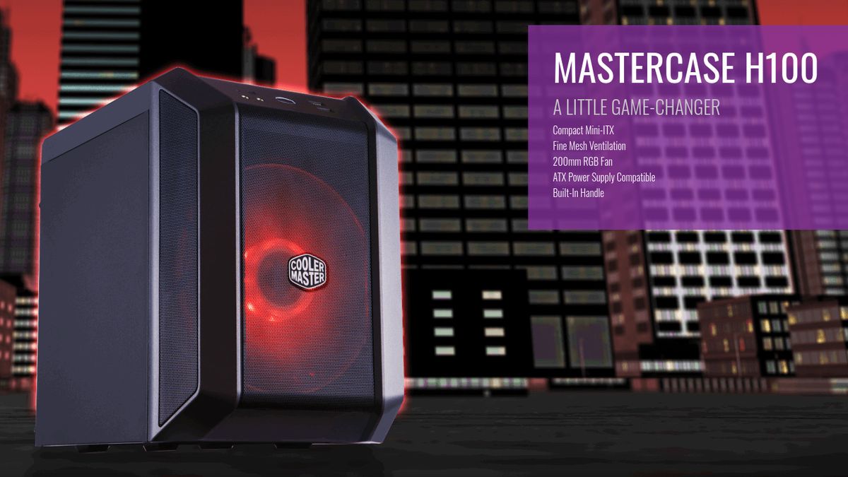 Cooler Master Launches MasterCase H100 Mini ITX Case | Tom's Hardware