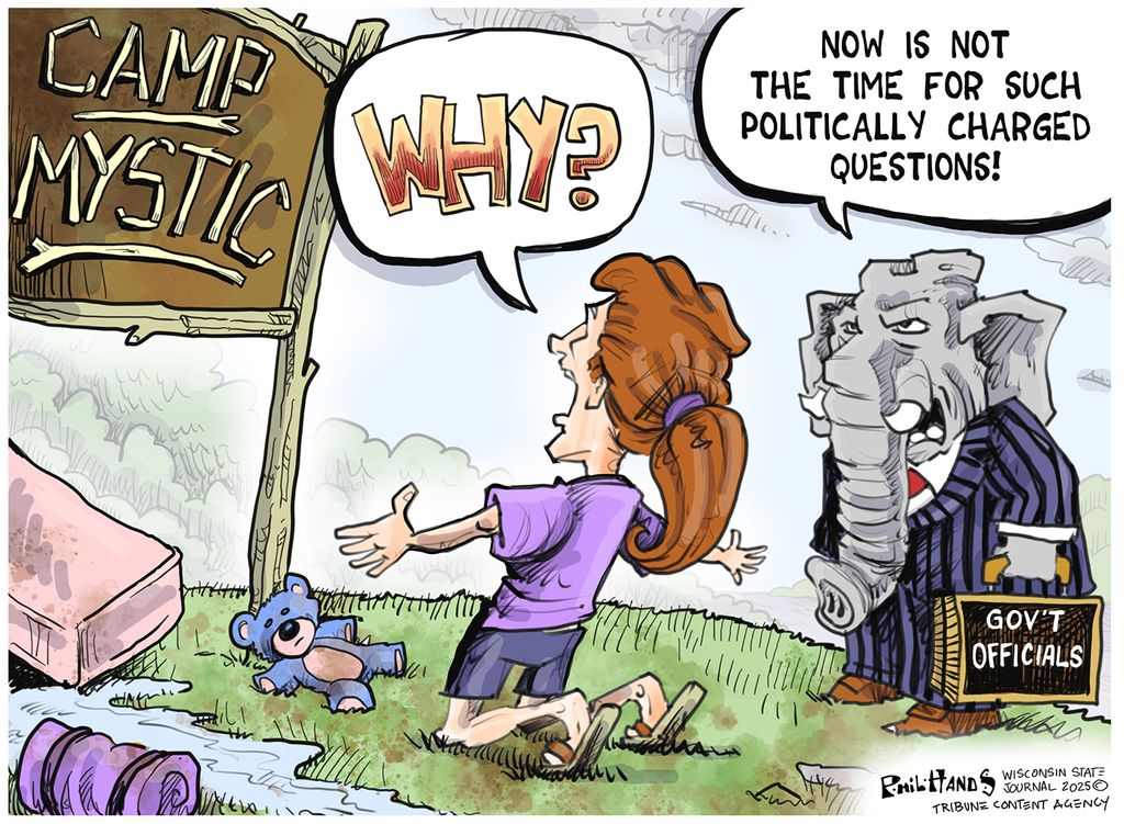 Spinning out of control | July 10 editorial cartoons | The Week