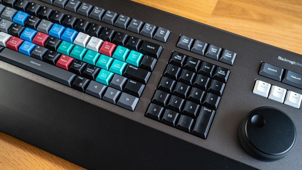 Blackmagic DaVinci Resolve Editor Keyboard review | Digital Camera World