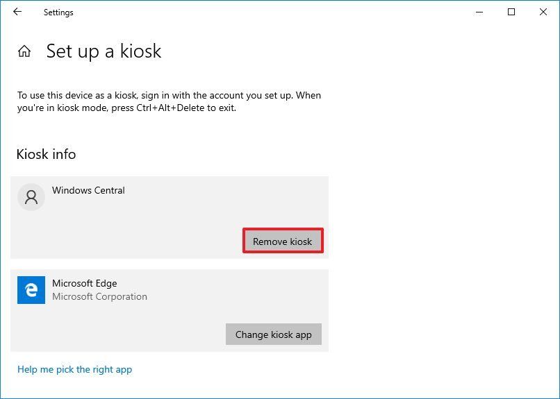 How to set up Microsoft Edge (Chromium) in kiosk mode on Windows 10 ...