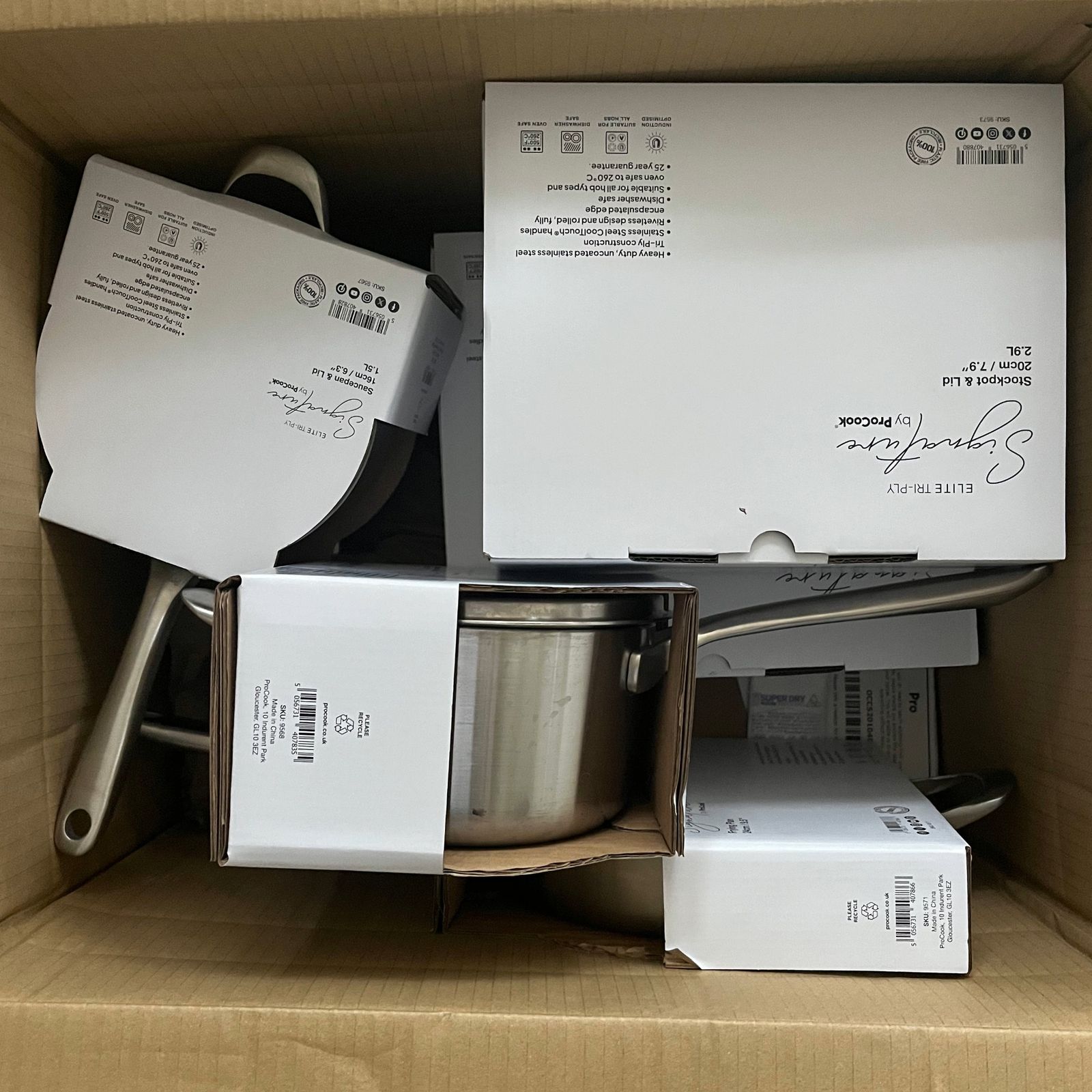 I tried ProCook's new Elite TriPly Signature 6 piece pan set | Ideal Home
