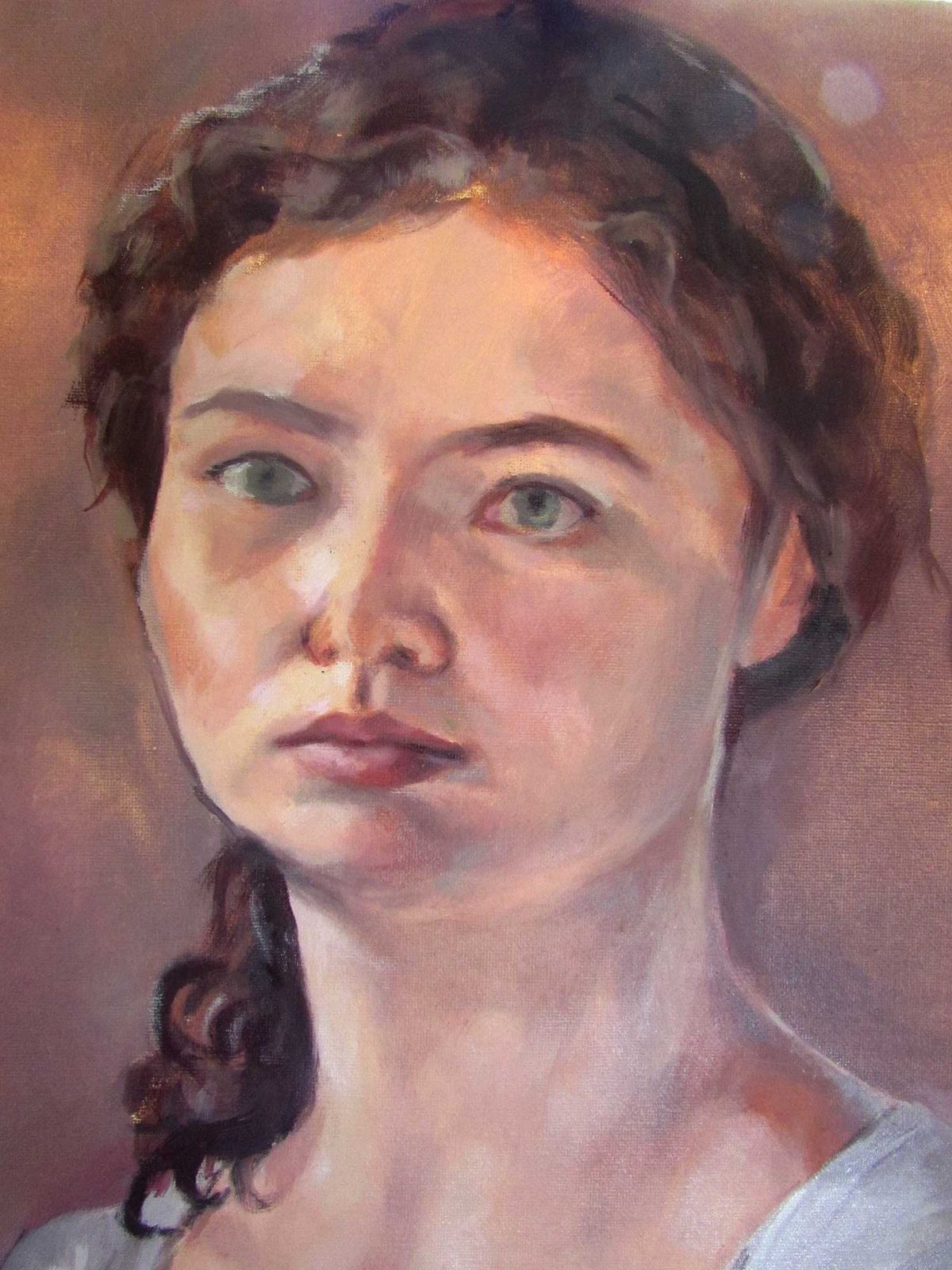 Create a self-portrait with just 4 colours | Creative Bloq