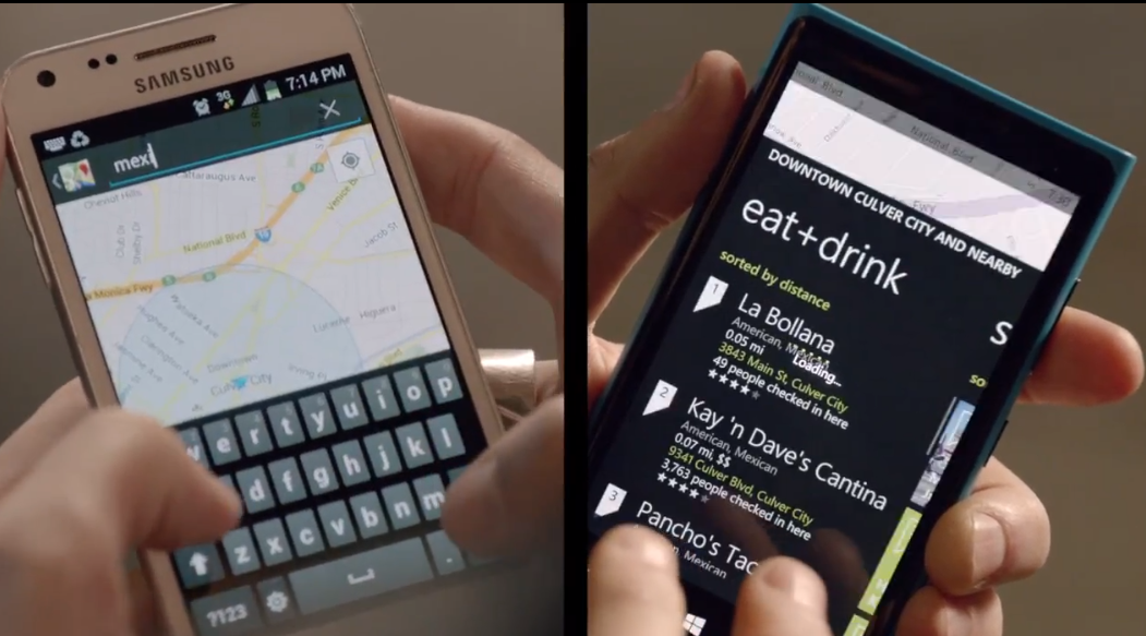 New Windows Phone Challenge ad squares the Lumia 920 against Galaxy S3 ...