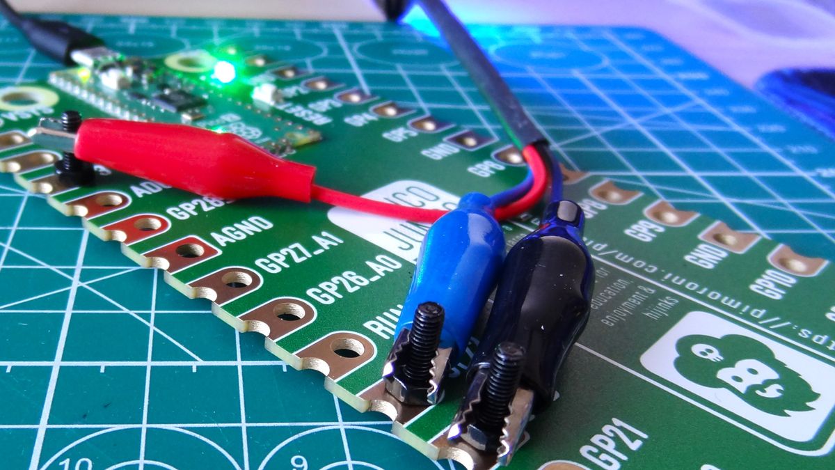 Pimoroni Pico Jumbo Review: Giant Pico Board that Uses Alligator Clips ...