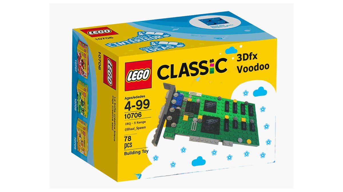 This LEGO graphics card might be our best chance of getting a new GPU ...