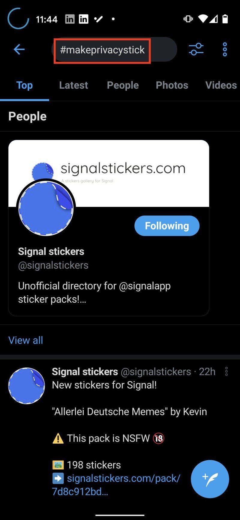 How to add and use stickers in the Signal messaging app | Android Central