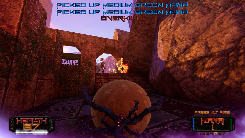 Amid Evil review | PC Gamer