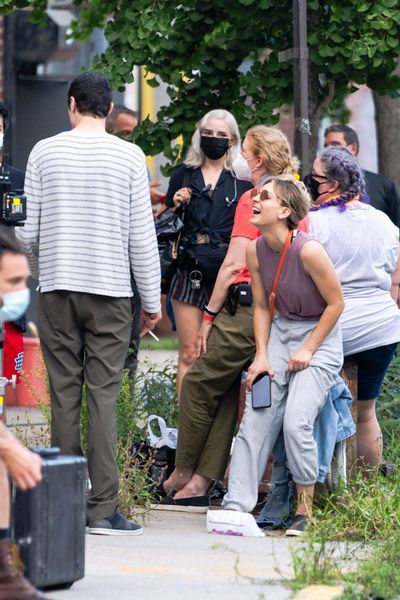 Kaley Cuoco Is a Vision in a Yellow Gingham Sundress | Marie Claire