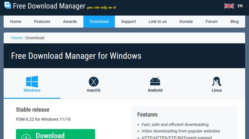 The best free download manager | TechRadar