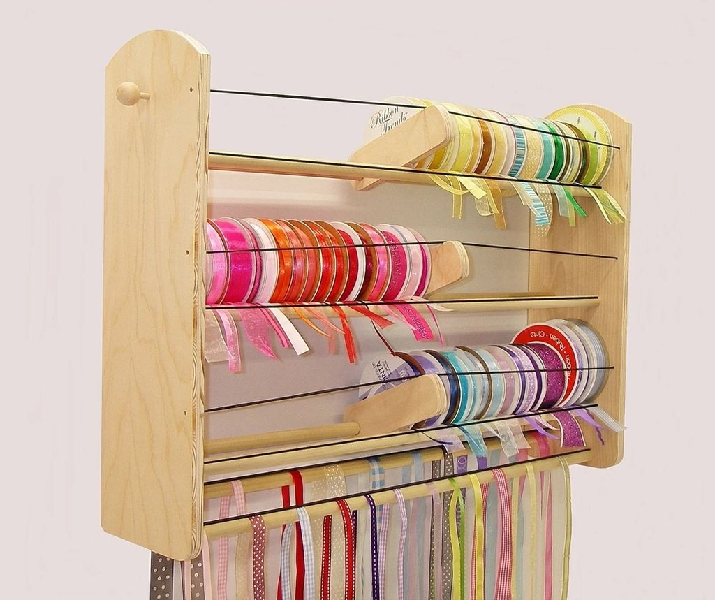 Ribbon storage ideas: 12 ways to organize ribbons and trims | Homes and ...