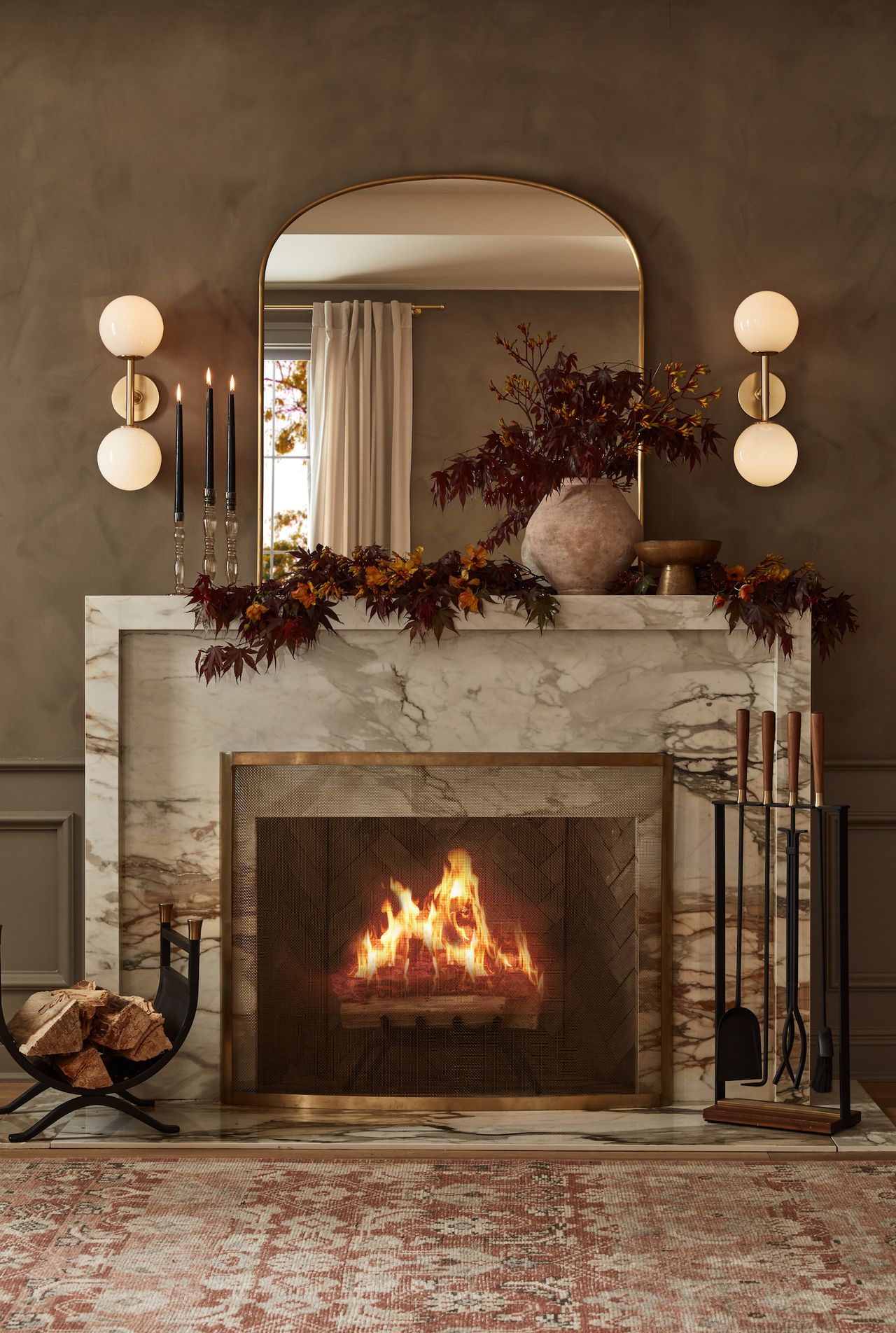 5 Over Fireplace Decor Ideas That Will Give Your Living Room's Focal ...