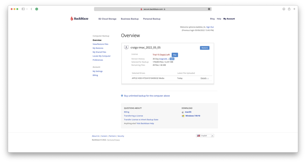 Backblaze cloud backup review: Pros, cons, features, and pricing ...