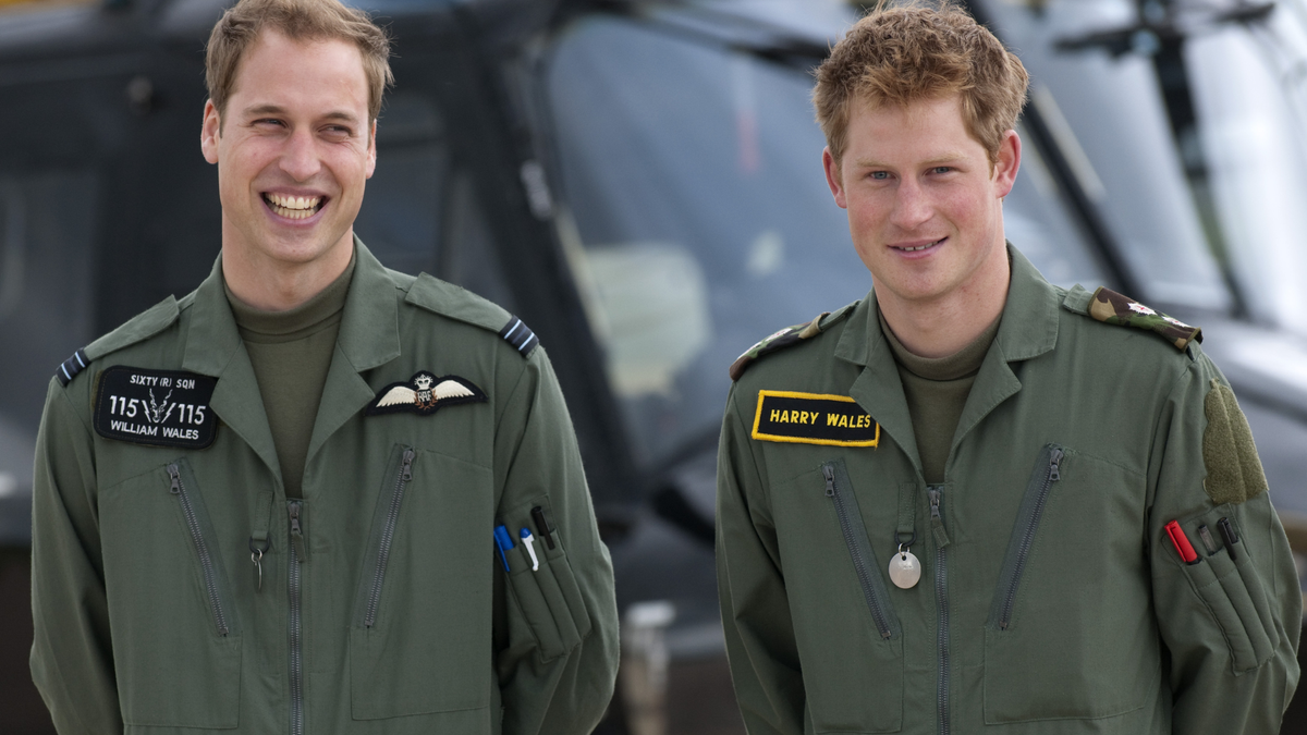William and Harry's resurfaced banter went "too far" | Marie Claire UK
