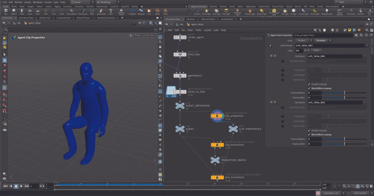 How to build a sell-out stadium crowd in Houdini | Creative Bloq