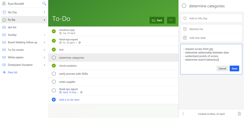 Microsoft To-Do vs. Wunderlist: A task-management app comparison ...