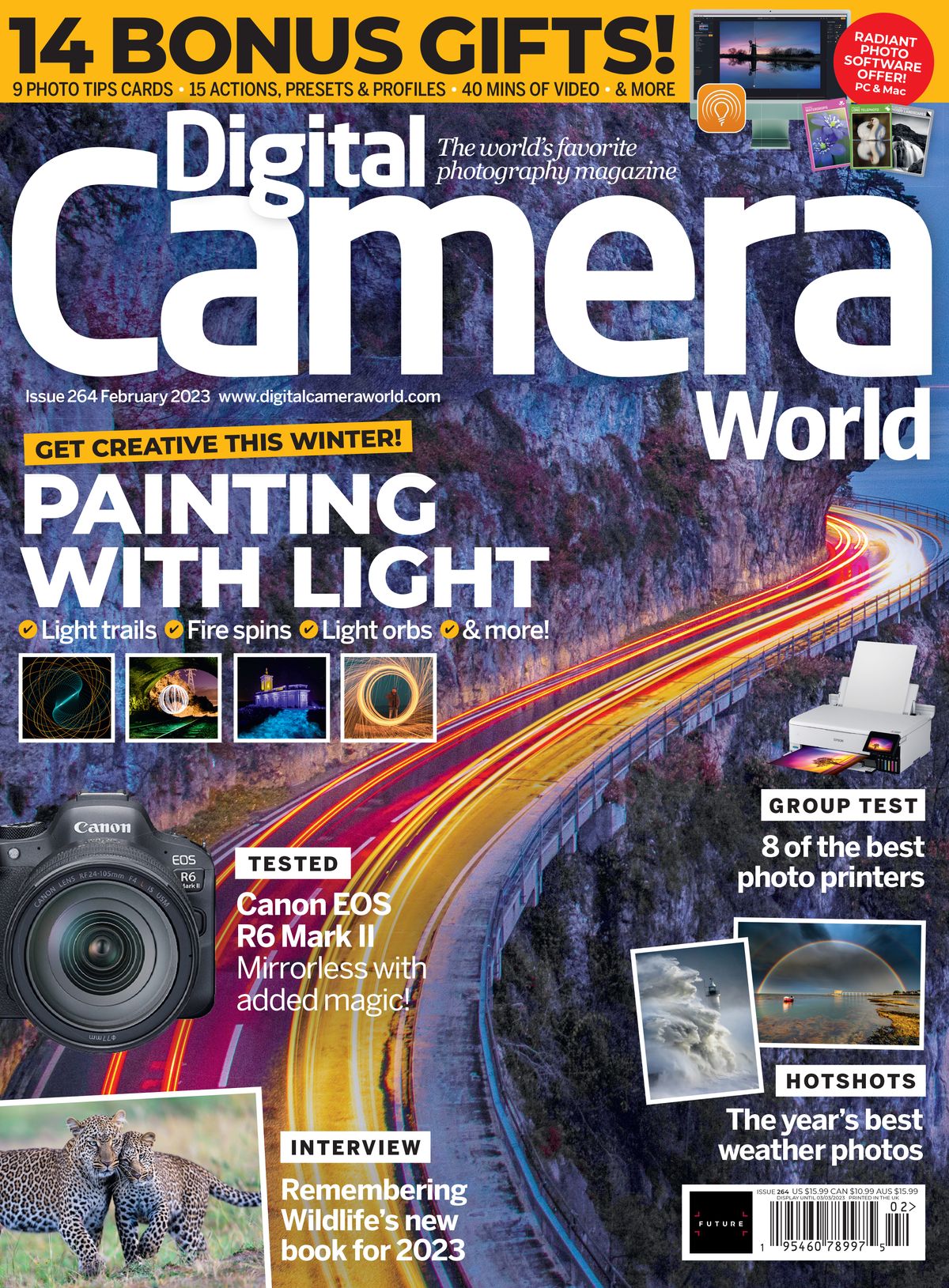 Get 14 bonus gifts with the February 2023 issue of Digital Camera ...