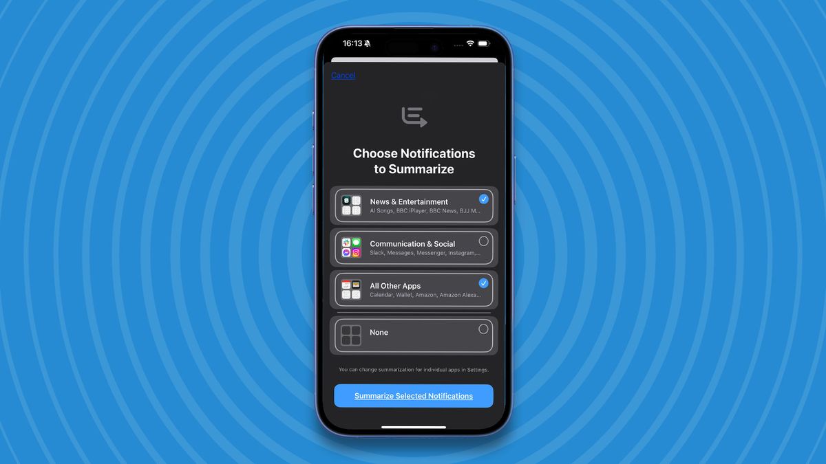 How to turn off Apple Intelligence Notification summaries | TechRadar