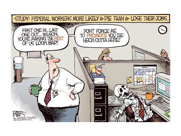 Dying to be a federal worker | The Week