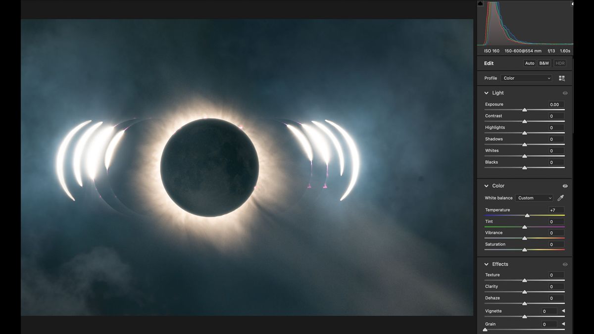 A step-by-step guide to editing your solar eclipse photographs | Space