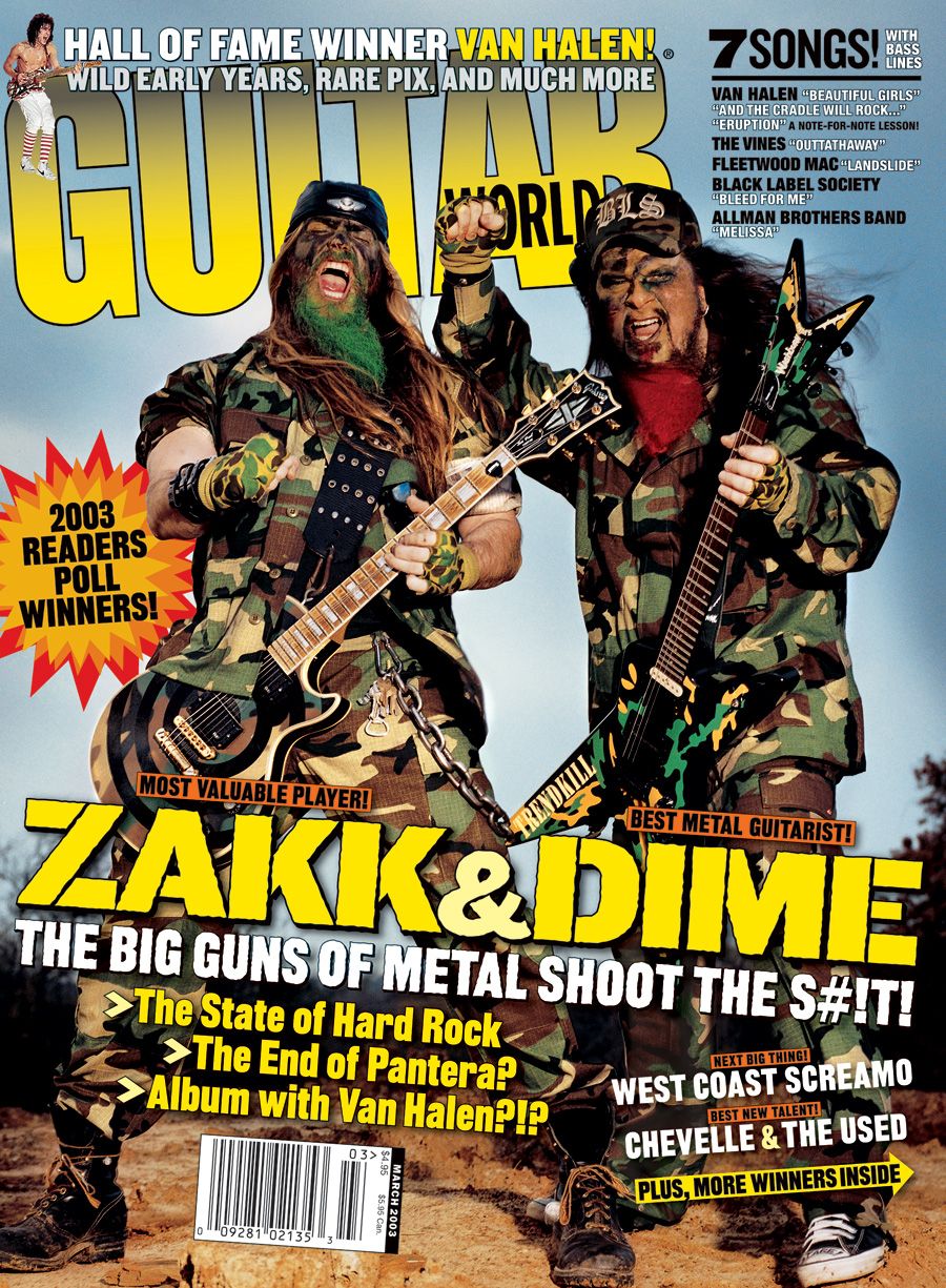 Photo Gallery: Guitar World Magazine Covers Throughout the Years — 2003 ...