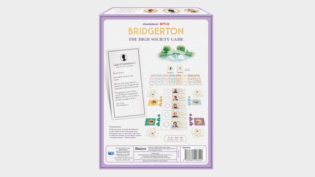 New Bridgerton board game has you wooing suitors and screwing rivals ...