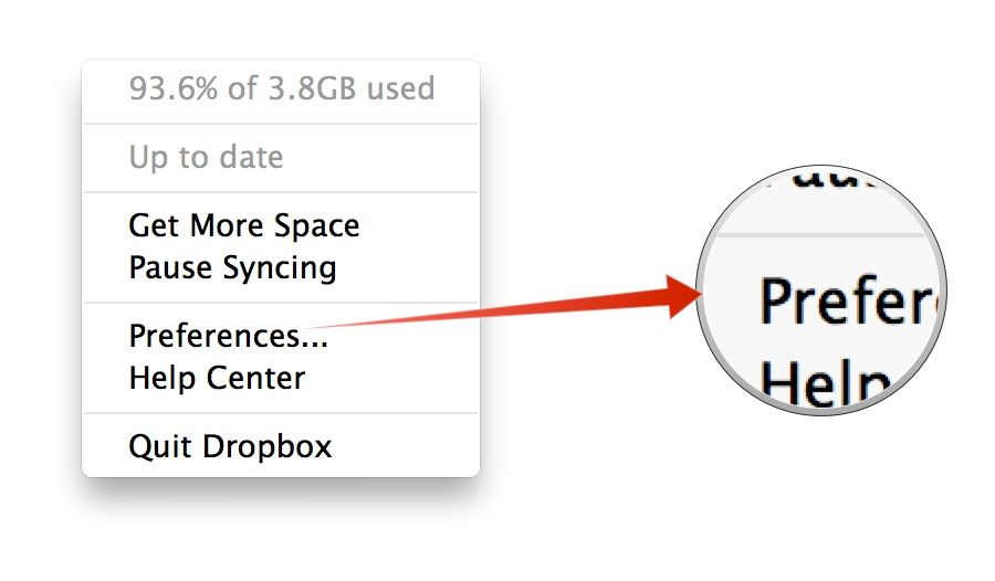 How To Save Disk Space On Your Mac By Selectively Syncing Dropbox Folders Imore