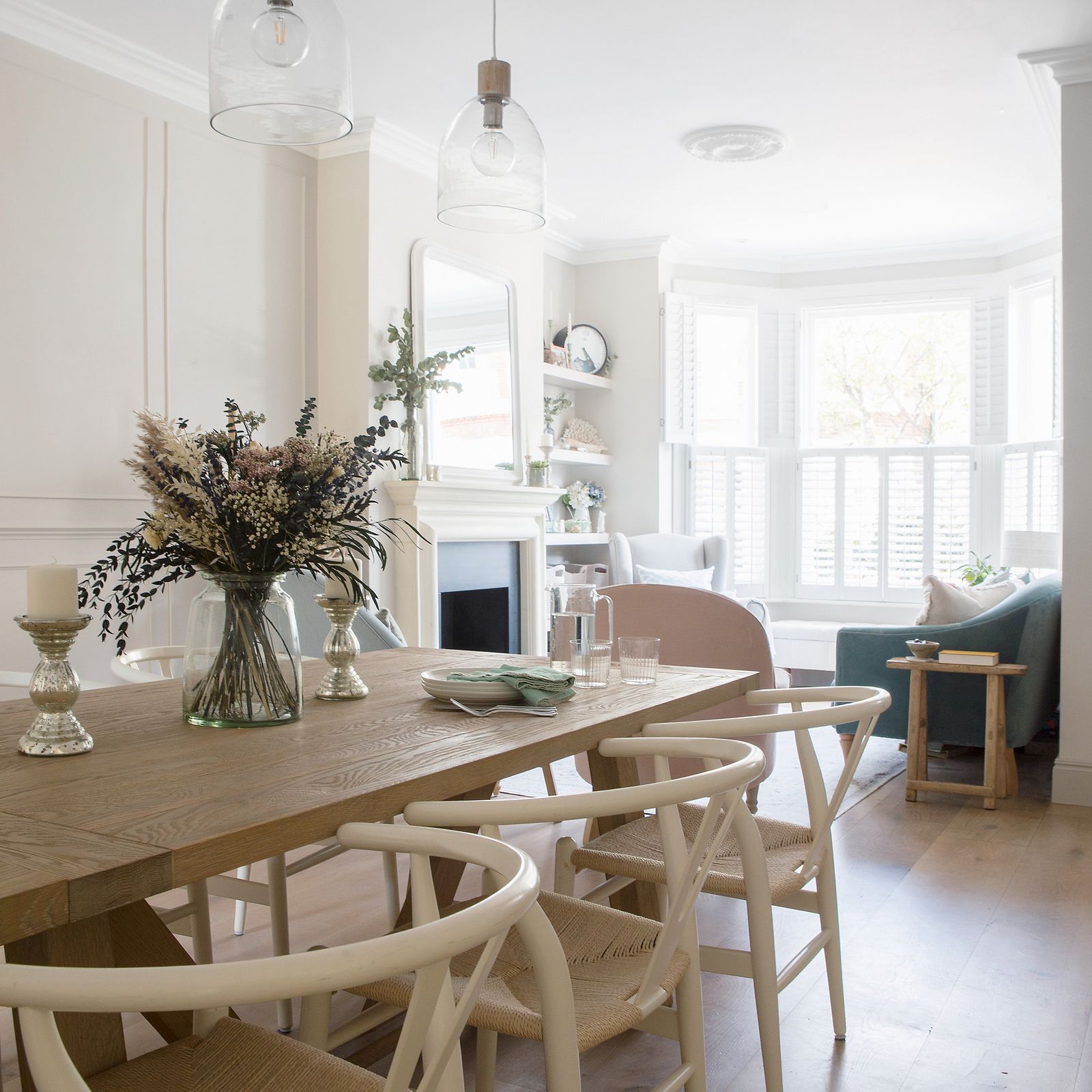 A neutral scheme creates balance in this beautiful home | Ideal Home