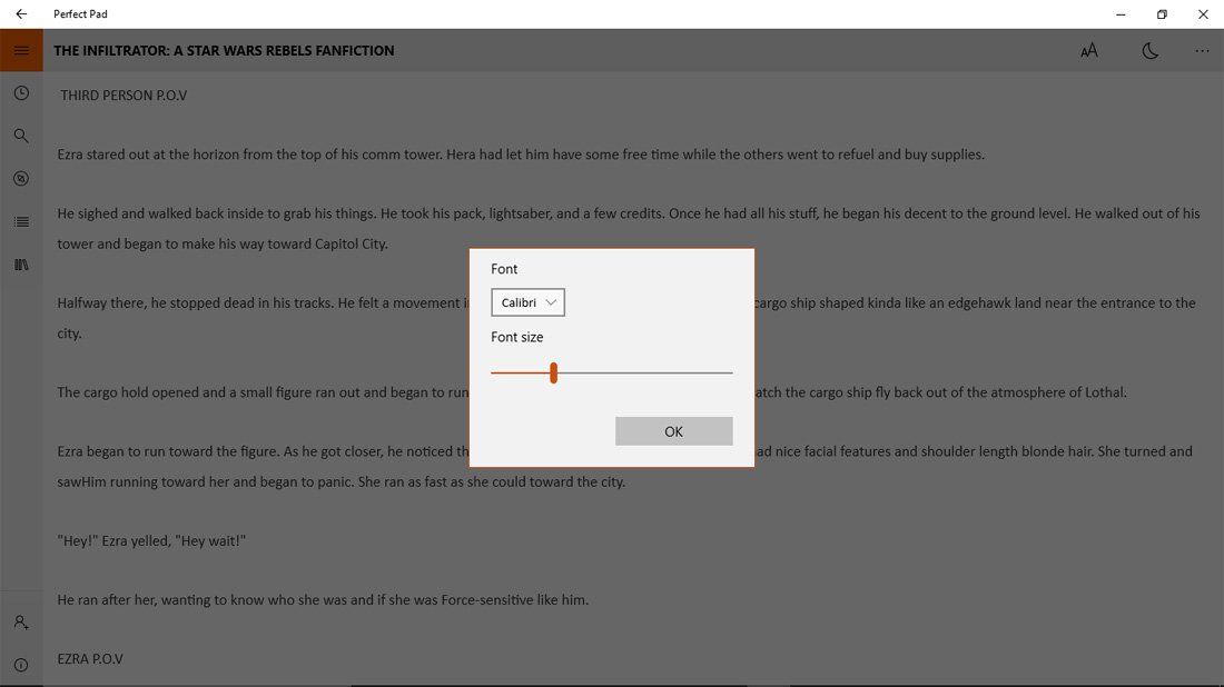 Perfect Pad, an unofficial Wattpad Client app for Windows 10 | Windows ...