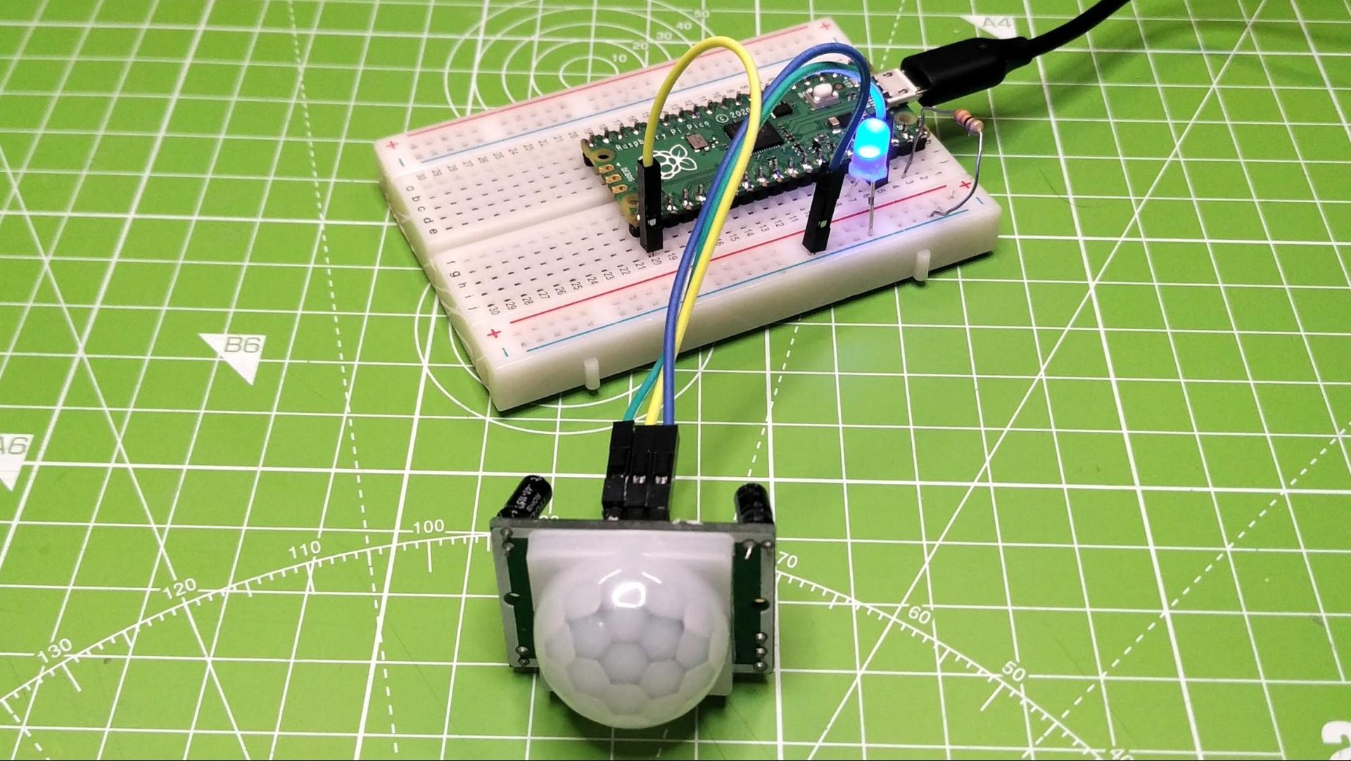 How to Use a Motion Sensor with Raspberry Pi Pico | Tom's Hardware