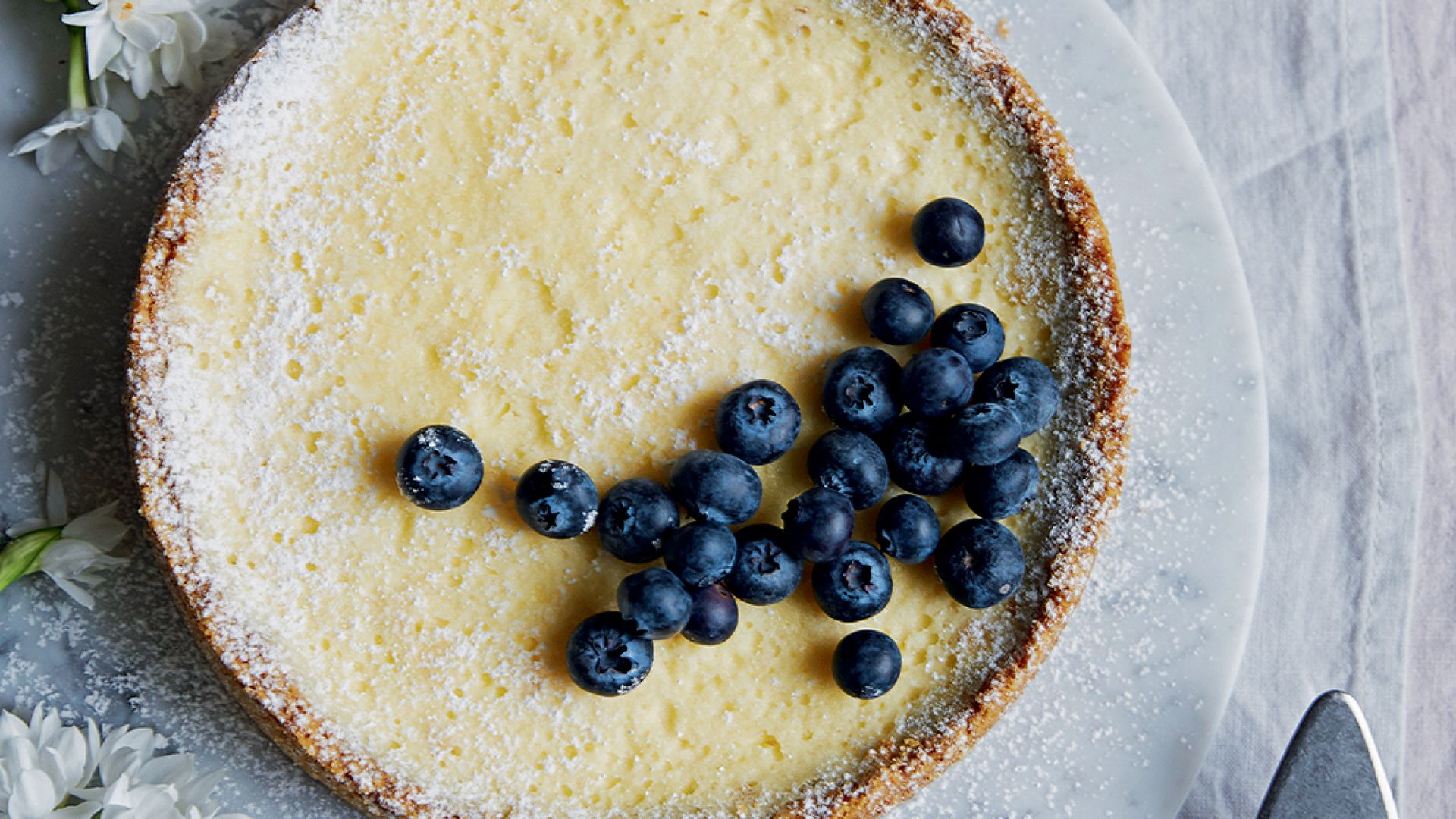 Lemon cheesecake tart recipe | Homes and Gardens