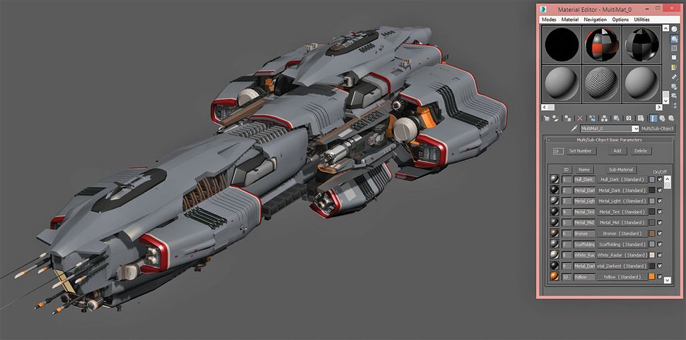 Modelling a spaceship for gameplay design | Creative Bloq