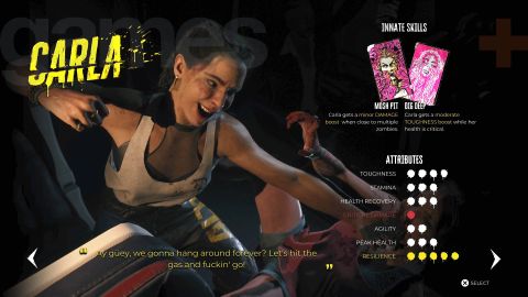 Dead Island 2 characters, stats, and skills explained | GamesRadar+