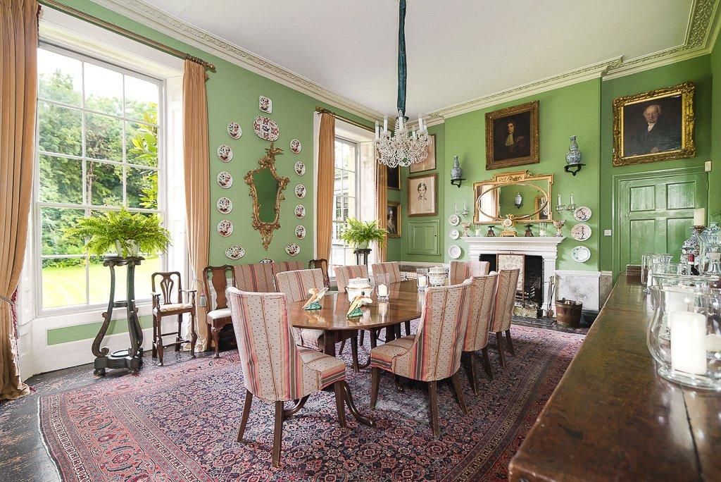18th century elegance and some 6,500sq ft of space with views over the ...